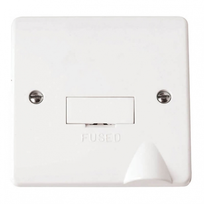 Scolmore Click Mode 13A Unswitched Fused Spur With Optional Bottom Flex ...