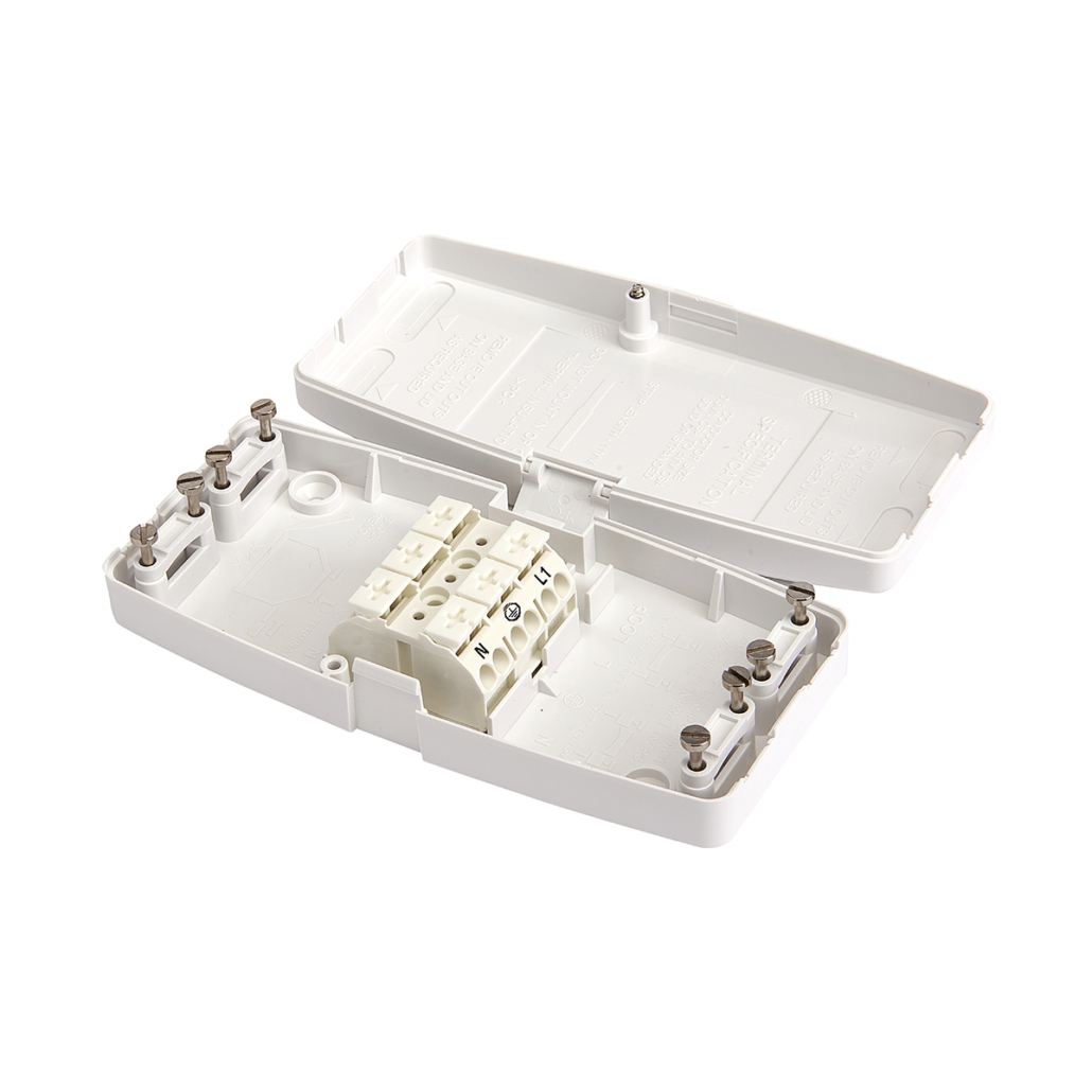 Hager 32A 3 Terminal Maintenance Free Junction Box | DTR Electrical ...