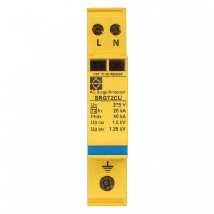 Lewden SRGT2CU Surge Protection Device SPD Type 2 Single Phase TT/TN-S ...
