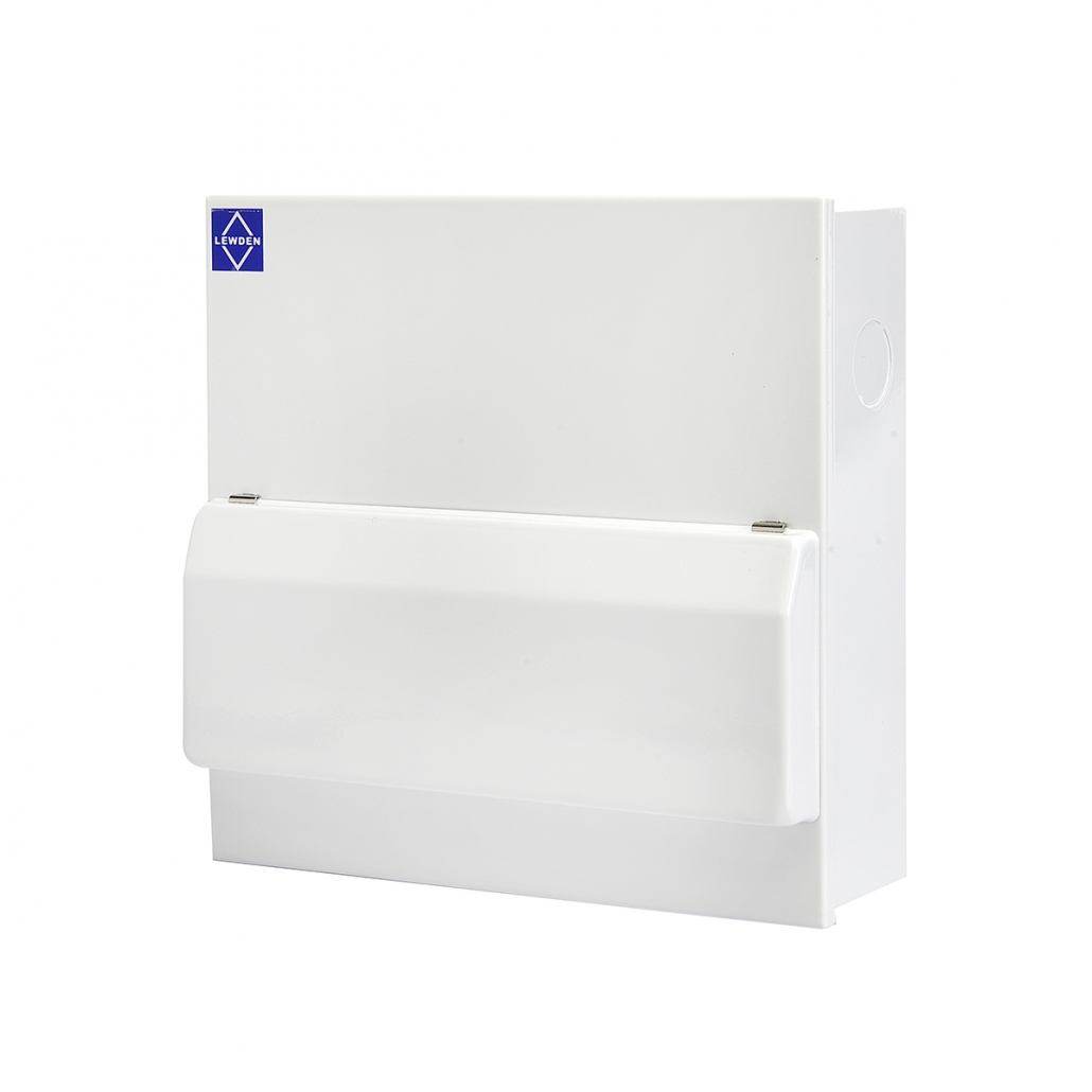 Lewden 10 Way Split Load Consumer Unit With 100A Main Switch 2 x RCCB ...