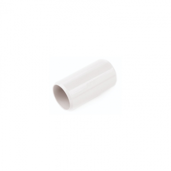 Univolt 20mm Coupler White | DTR Electrical Supplies