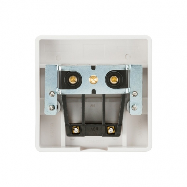 Knightsbridge 45A Cooker Connection Unit – Square Edge | DTR Electrical ...