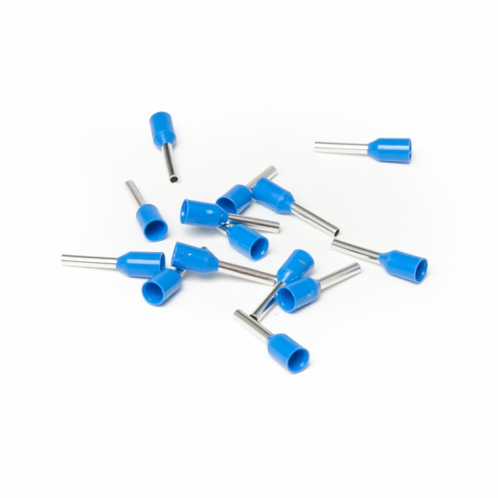 Insulated Bootlace Ferrules 0.75mm Blue (Pack of 100) | DTR Electrical ...
